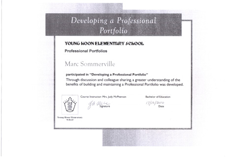 Diplomas & Certificates :: MBS Professional Portfolio